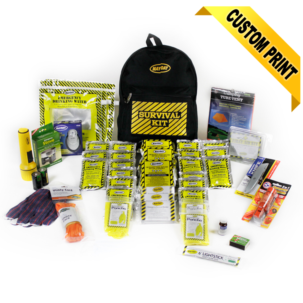 13039 Deluxe Emergency Backpack Kits (4 Person Kit) – Earthquake Management