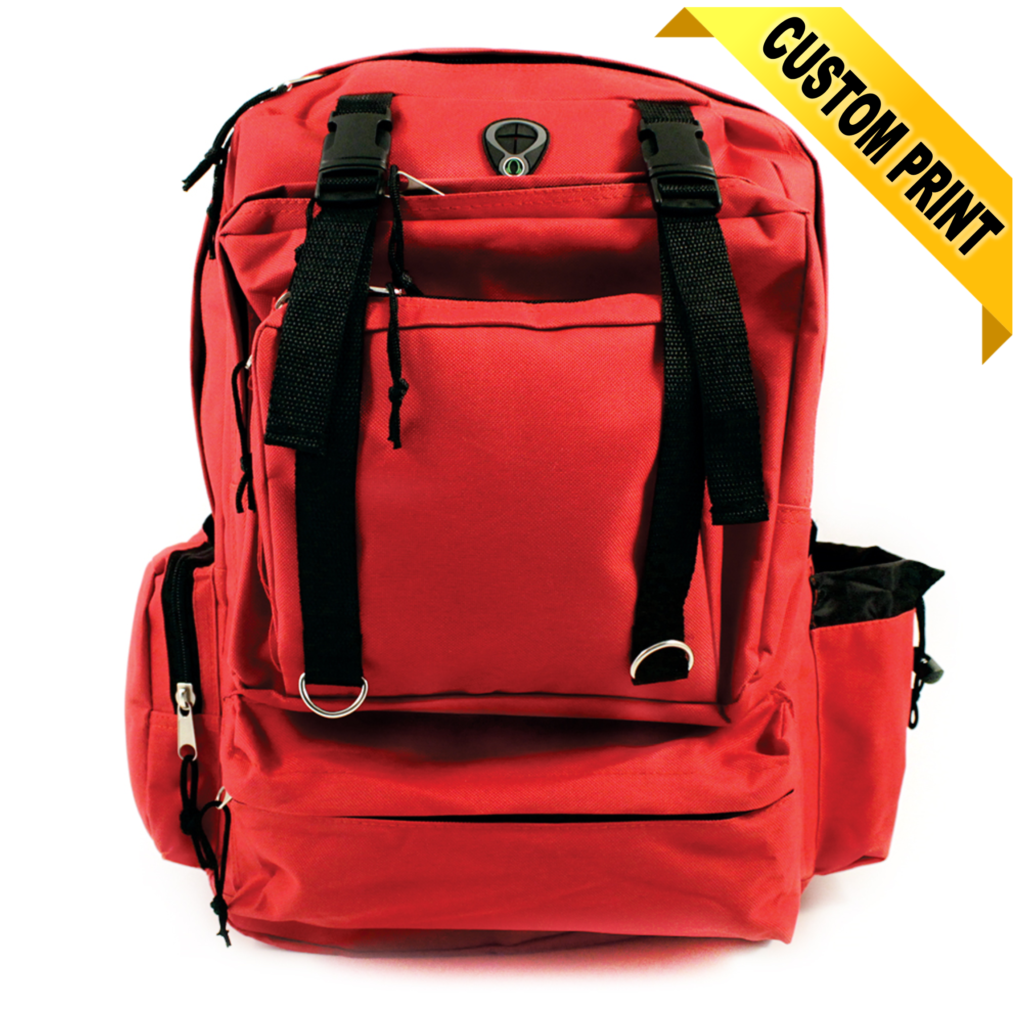11674 Deluxe Red Back Pack – Earthquake Management